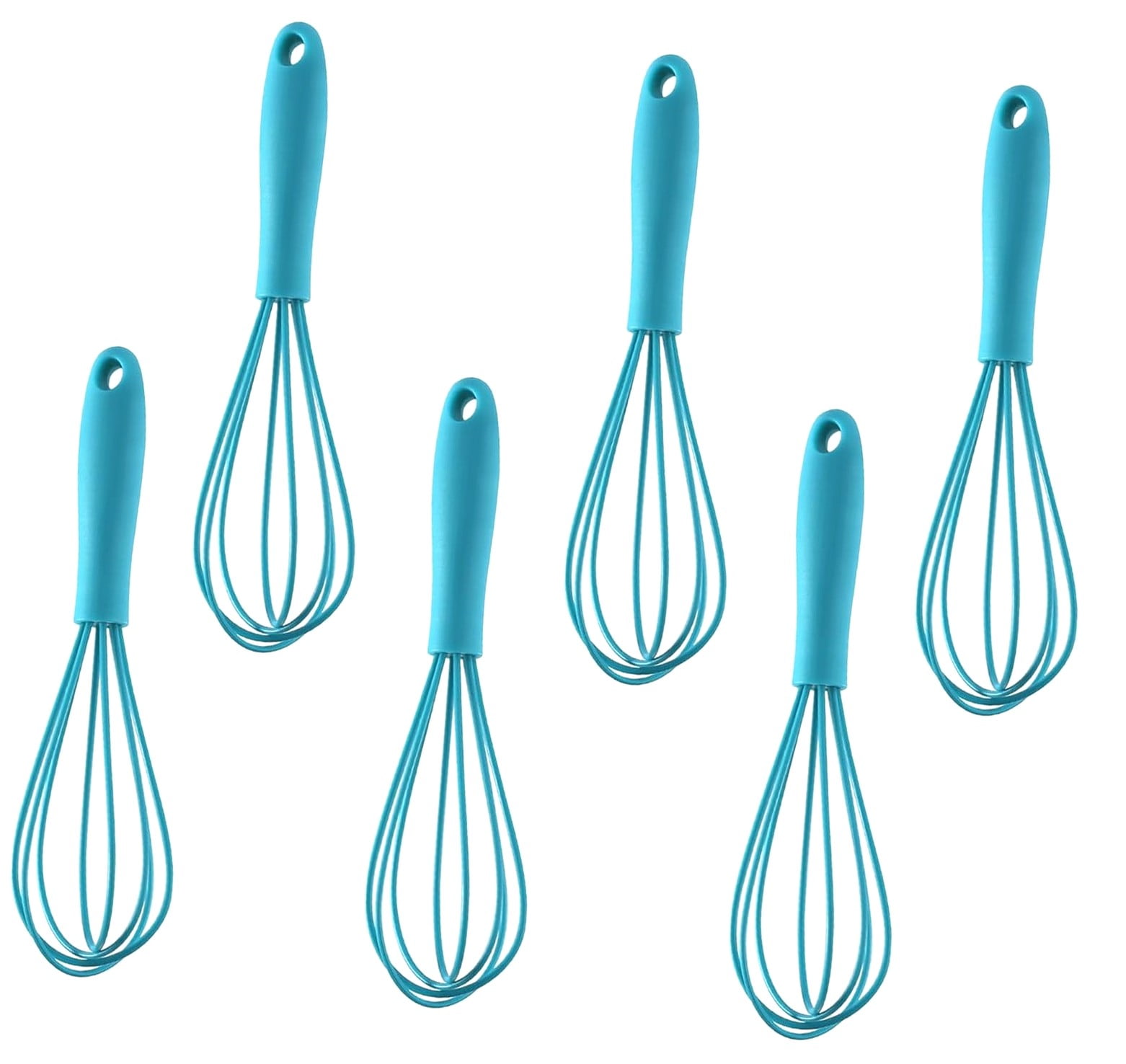 hgudesign 6Pcs Whisk, Whisk Set, Small Whisks For Cooking, Hand Milk ...
