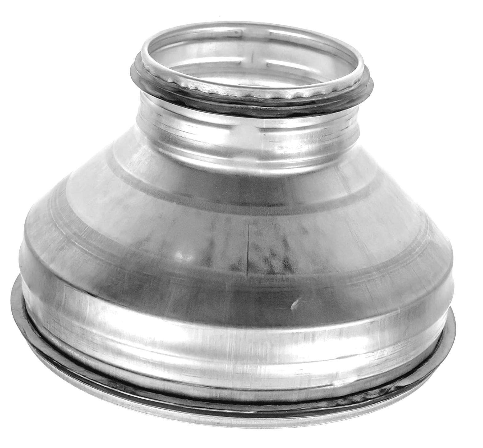 hgudesign 8" to 4" Air Duct Converter with Rubber Seal Circular Duct ...