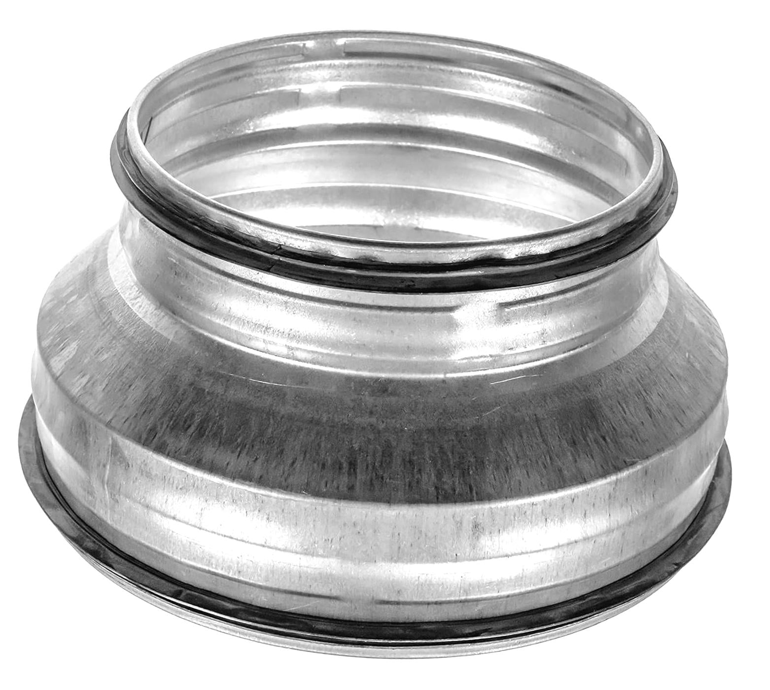 hgudesign 8" to 6" Air Duct Converter with Rubber Seal Circular Duct ...