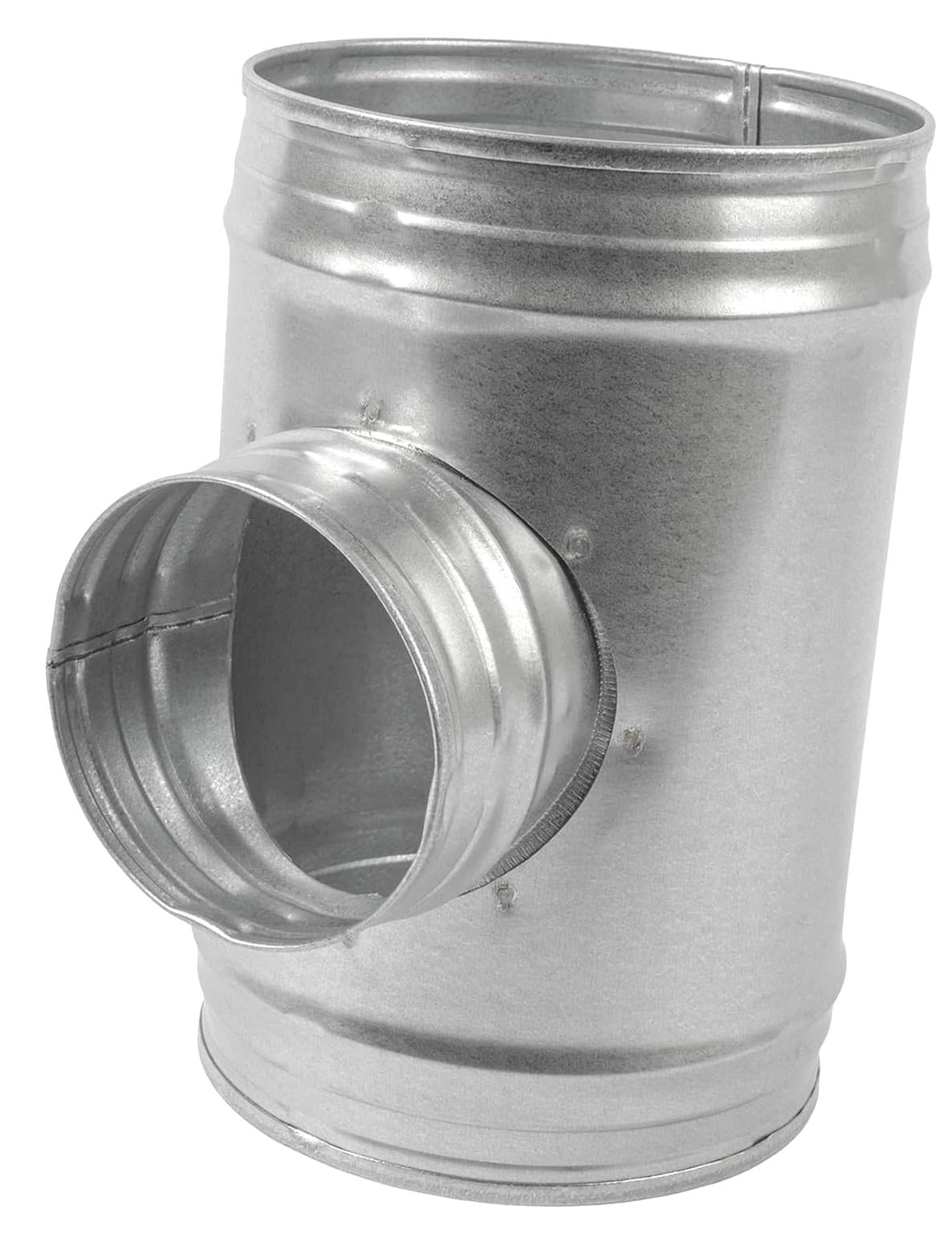 hgudesign 8" Inch to 90° Degree 4'' Inch Branch T-Joint - Metal for ...