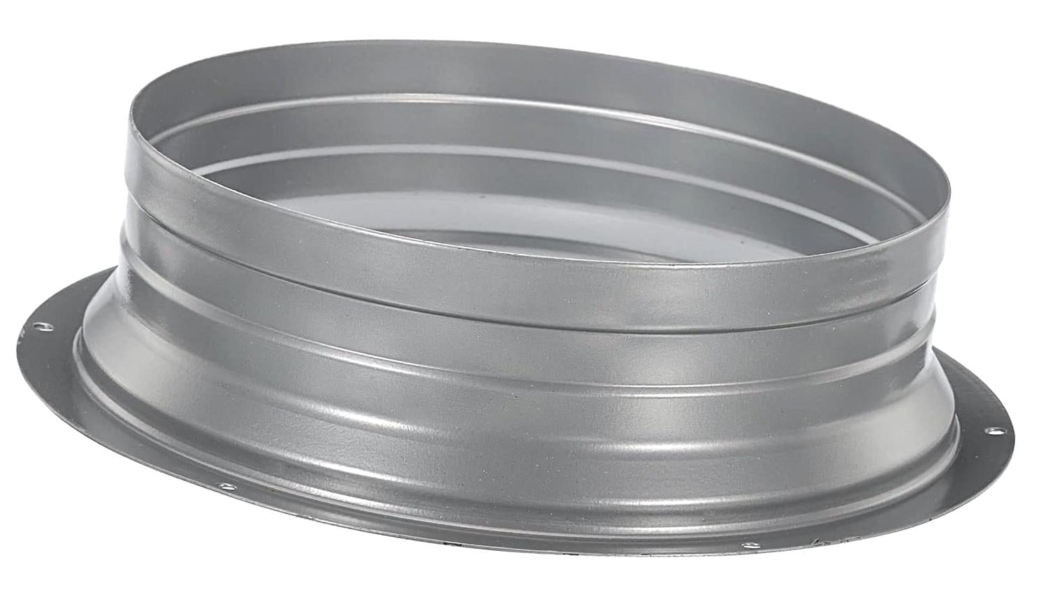 hgudesign 8 Inch Duct Connector Flange, Metal Fitting Straight Pipe ...