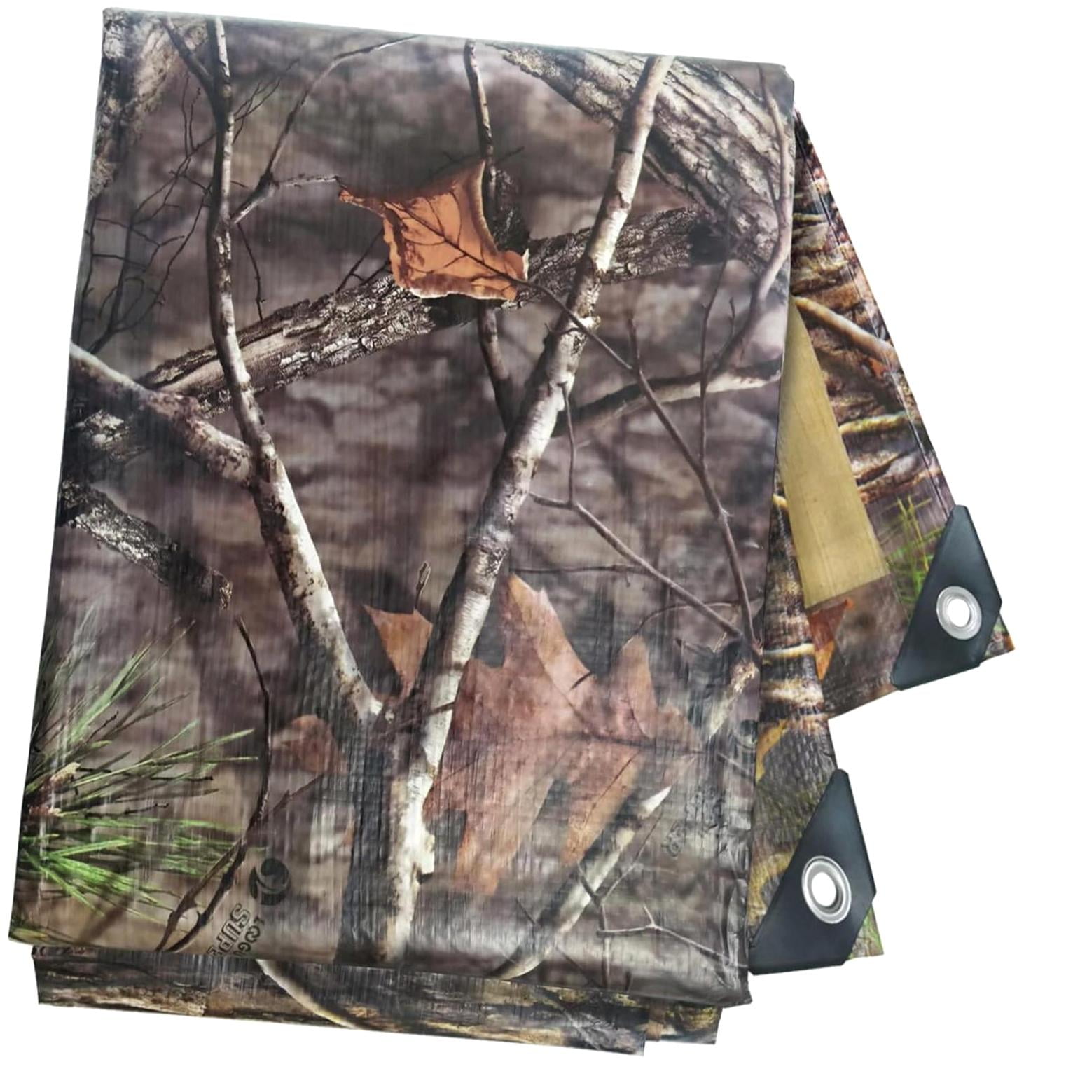 hgudesign 9 Mil Tarp Cover UV Resistant Tarpaulin for Hunting, Camping ...