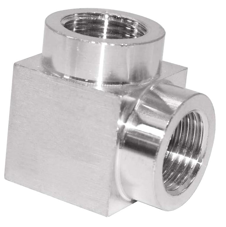 hgudesign 90 Degree Bend Connector, 1/4" Female to 1/4" Female ...