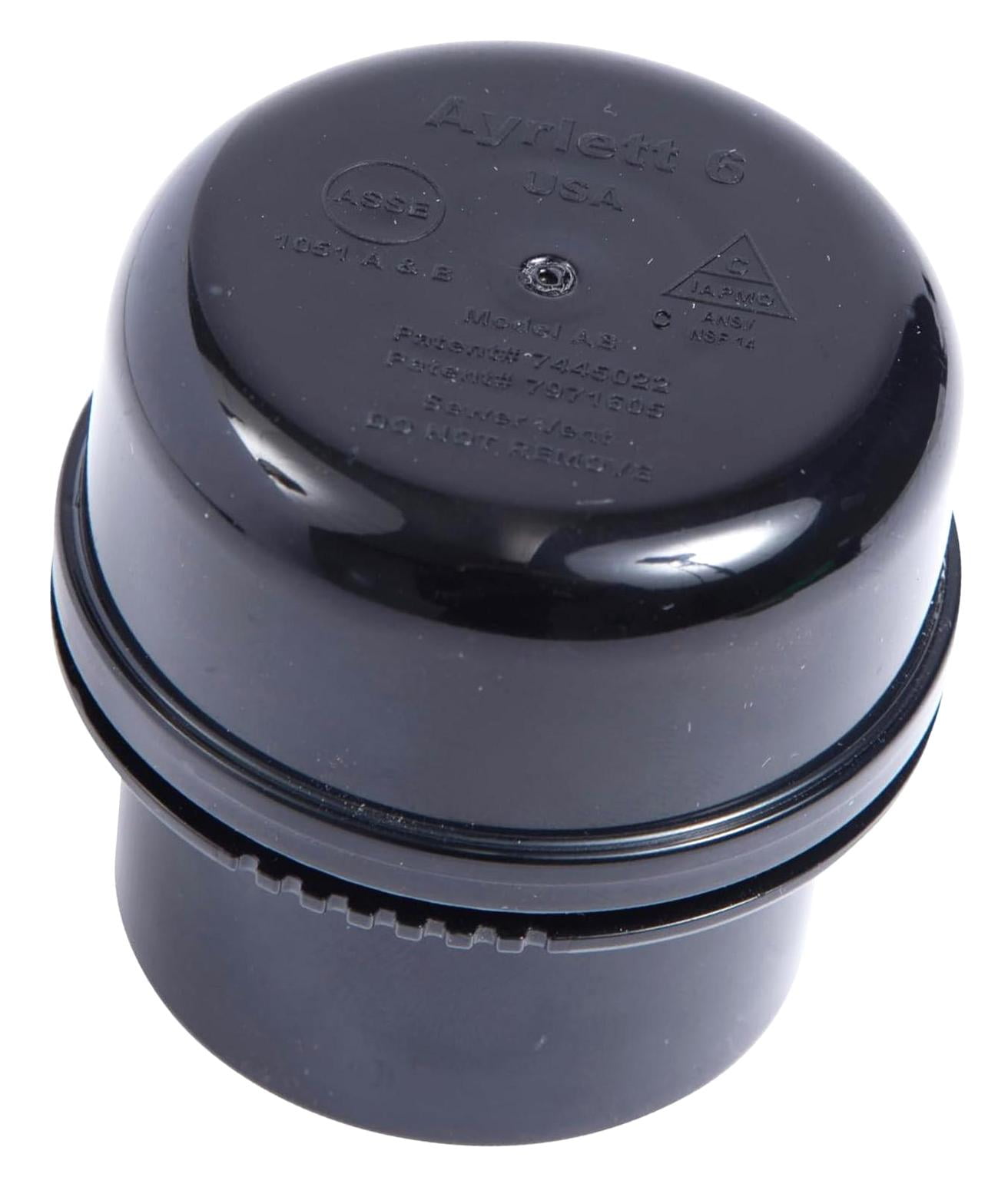 hgudesign Air Admittance Valve, 6 DFU – 2" x 1-1/2" with Threaded ...