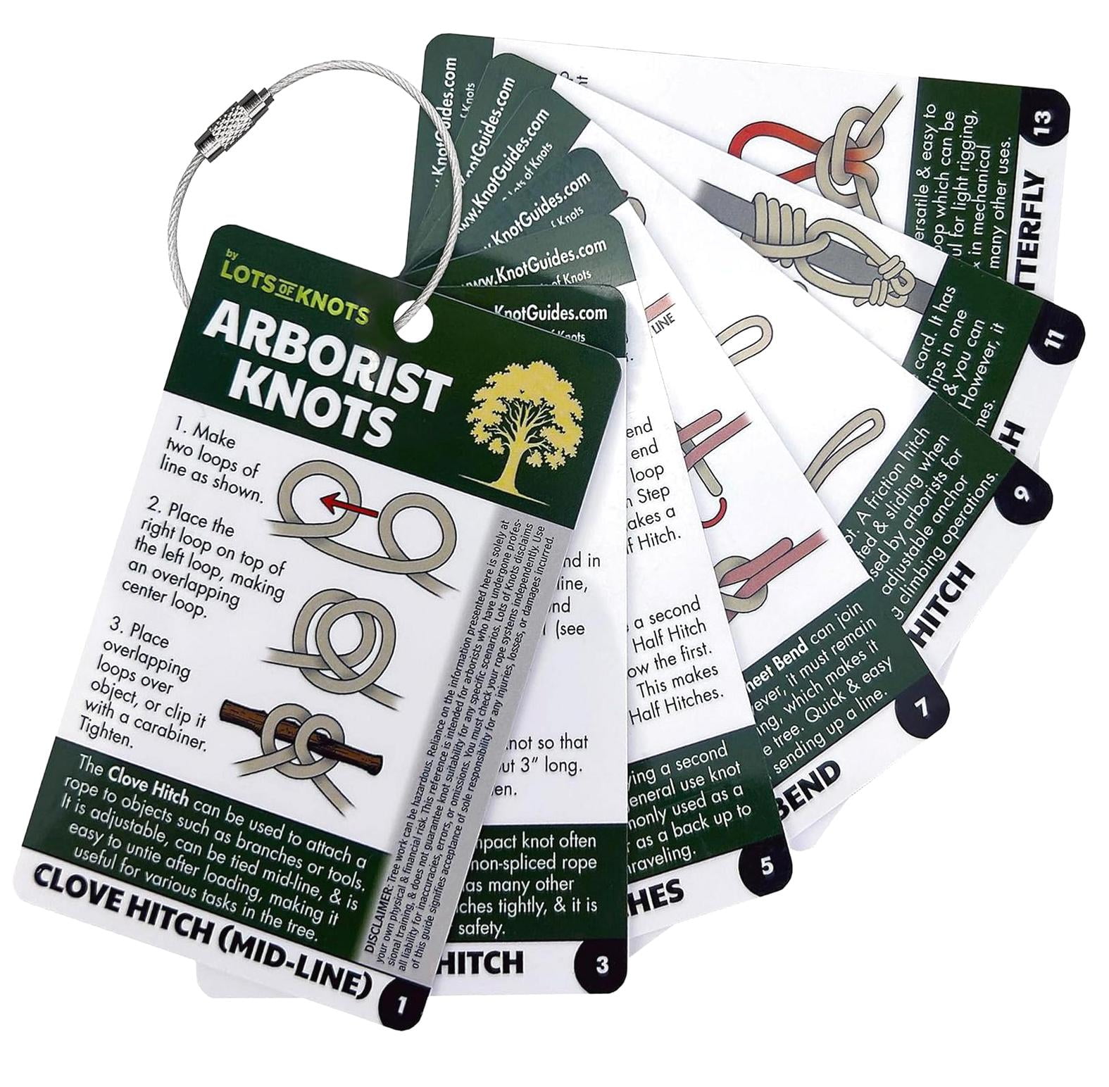 hgudesign Arborist Knots - Essential Knots for Tree Climbing and Care ...