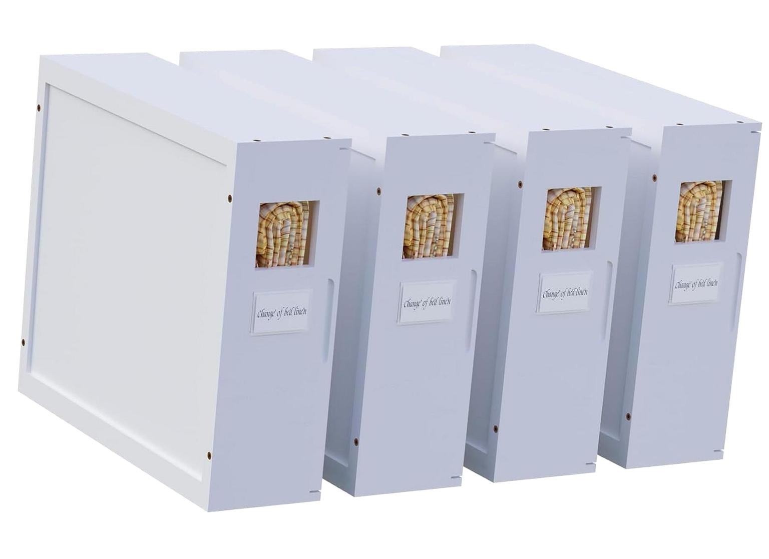 hgudesign Under Bed Storage Organizer, Storage Bins for Bed Sheets ...