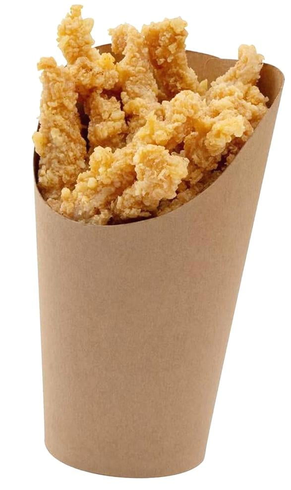 hgudesign Bio Tek 16 Ounce French Fry Containers 100 Charcuterie Cups ...