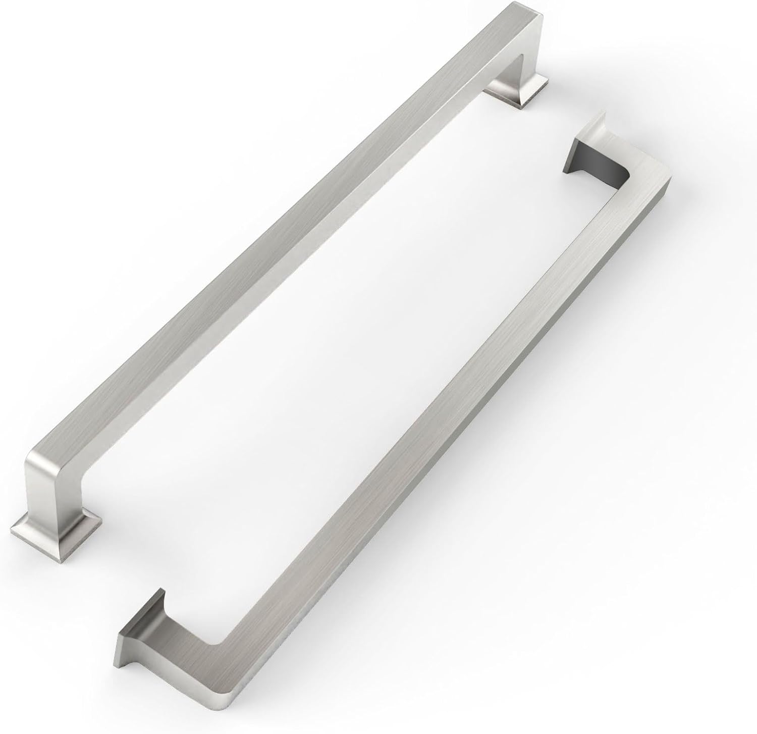 hgudesign Cabinet Handles 8.8 Inch 10 Pack Brushed Nickel Cabinet Pulls ...