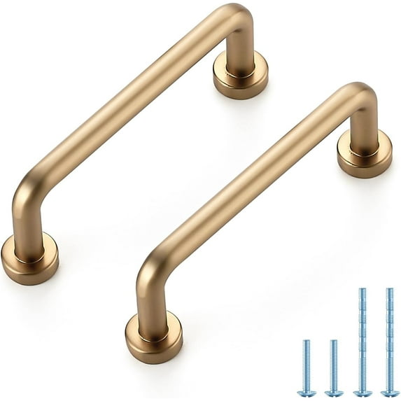 hgudesign Cabinet Pulls – 3-Inch Hole Center, Bronze, 15-Pack, Zinc ...