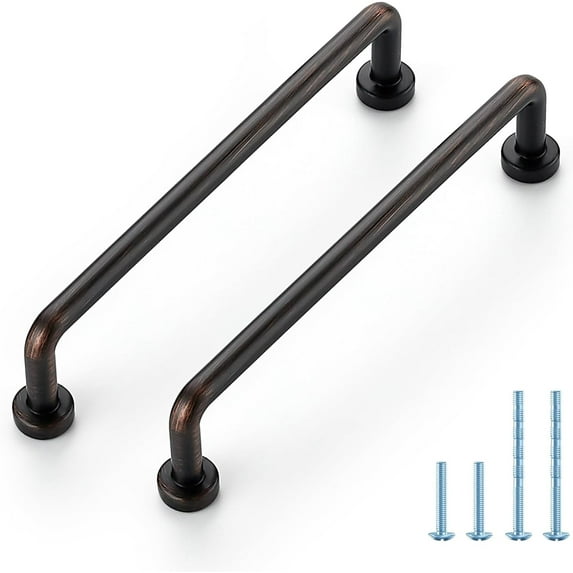 hgudesign Cabinet Pulls – 5 Inch Hole Center, Matte , 10 Pack, Zinc ...