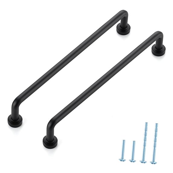 hgudesign Cabinet Pulls – 6-1/4 Inch Hole Center, Matte , 10 Pack, Zinc ...