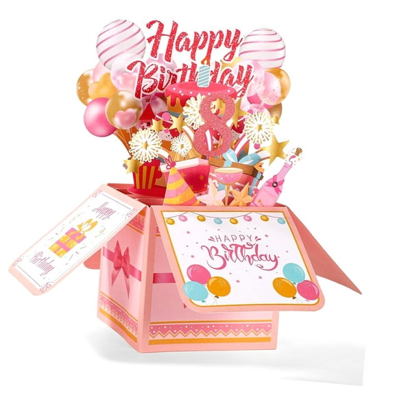 hgudesign Card, 3D Greeting Card with Envelope Creative Anniversary ...