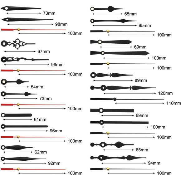 Clock Hands in Clocks - Walmart.com