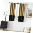 hgudesign Color Window Curtains Panels 63 inches Long Velvet Farmhouse ...