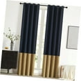 hgudesign Color Window Curtains Panels 72 inches Long Navy Blue Velvet ...