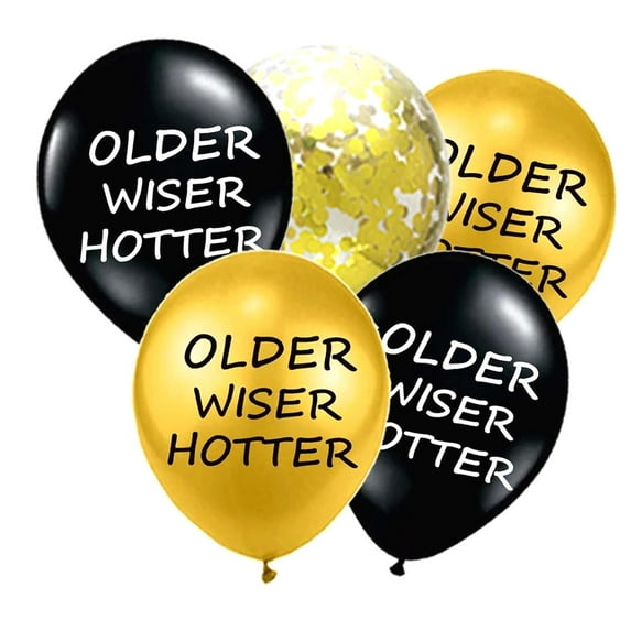 hgudesign Creative and Funny Birthday Decorations for 30th 40th 50th ...