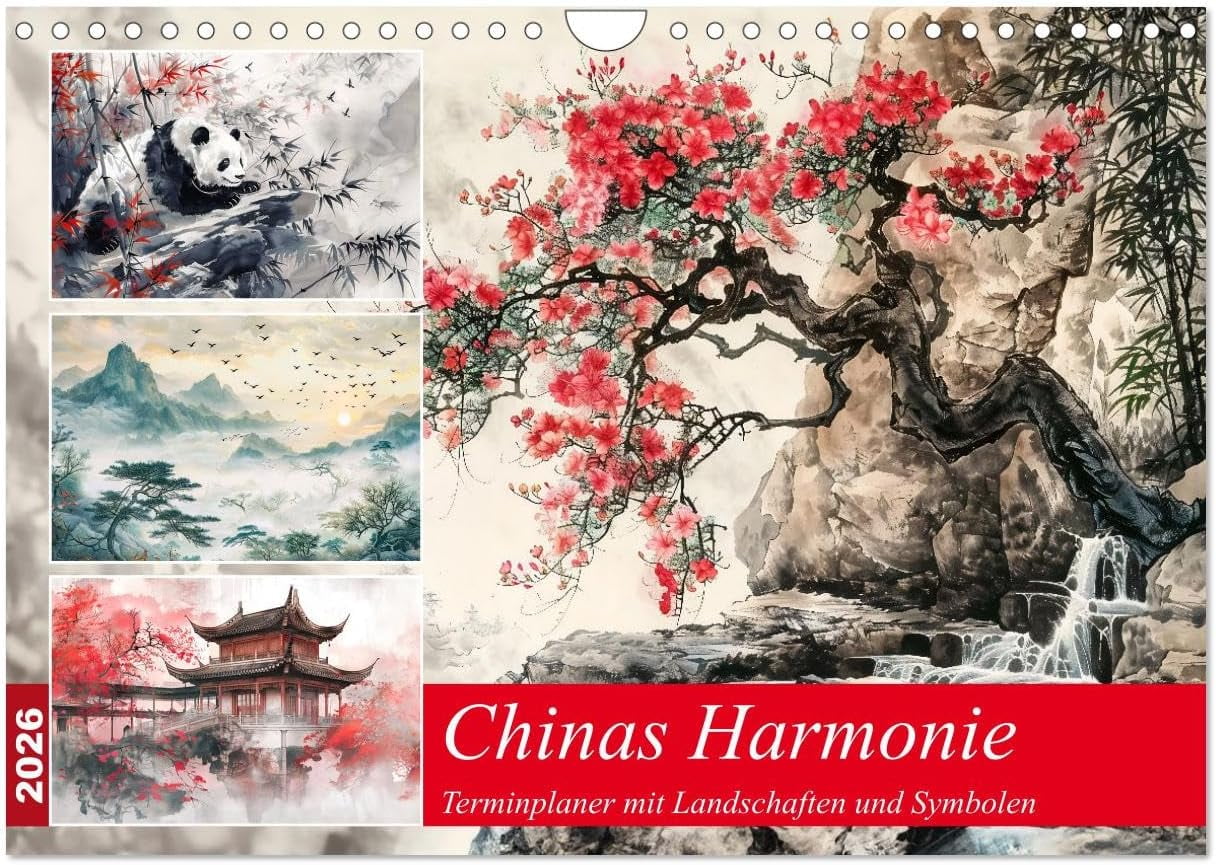 hgudesign Daily Diary with Landscapes and Inspirations, US-Version ...