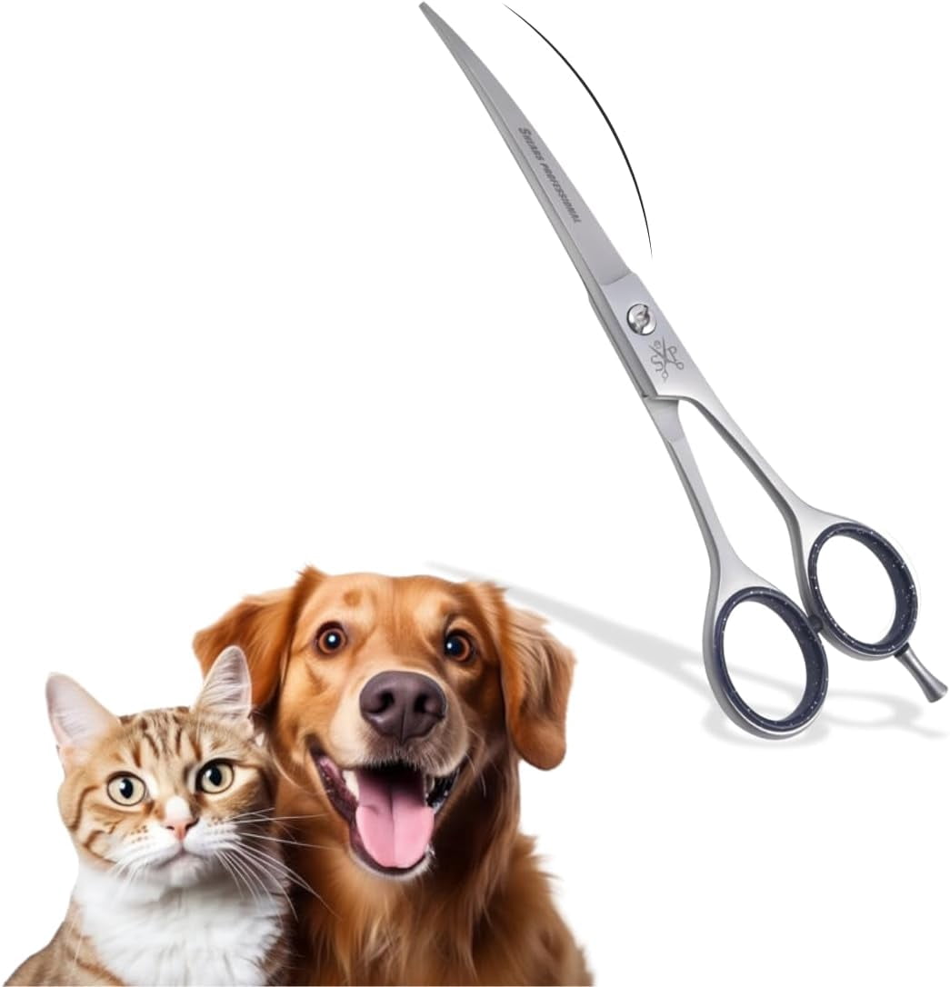 hgudesign Dog ng Scissors 4.5 Curved Shear Perfect for Dog, s, and ...