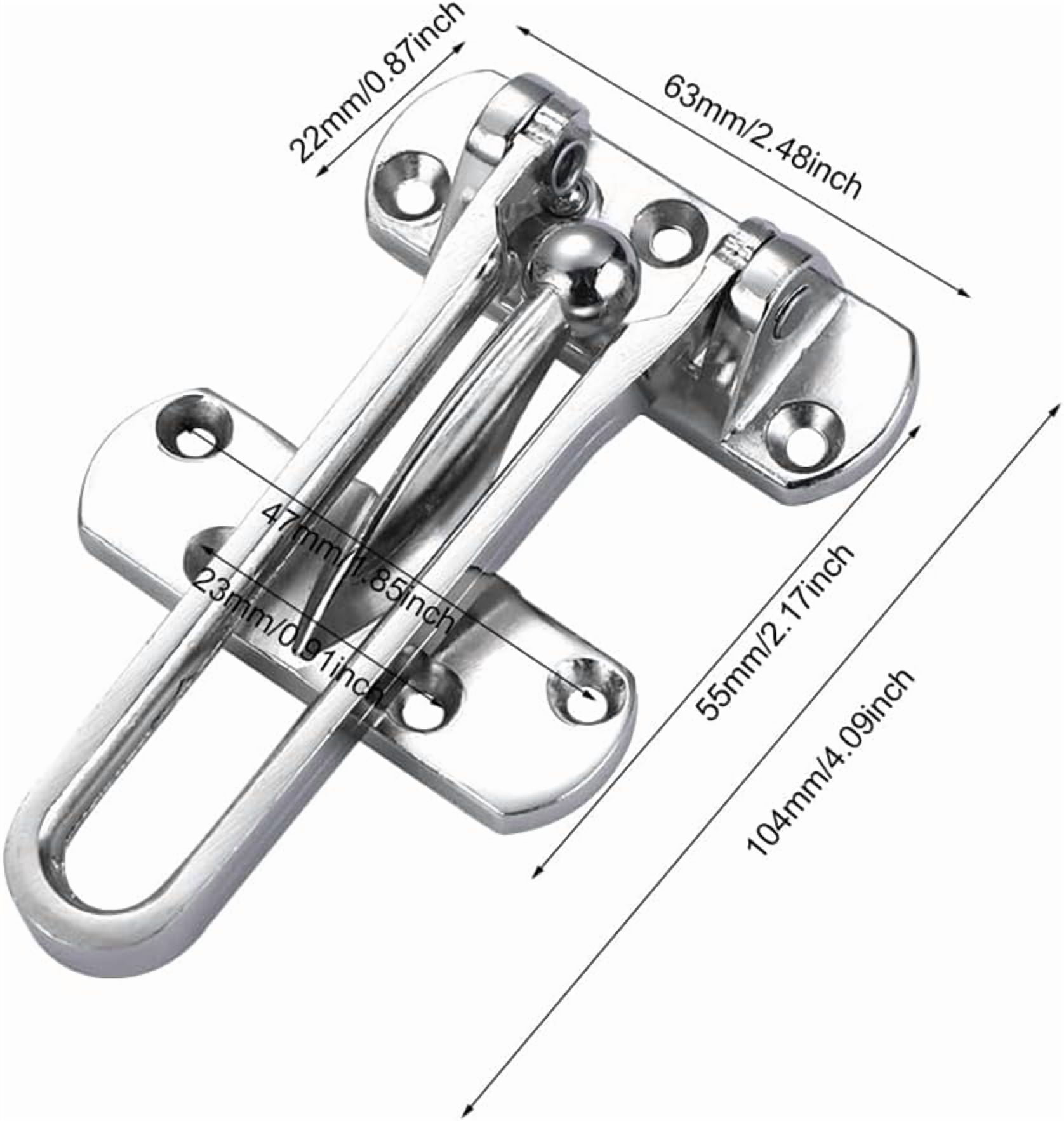 hgudesign Door Chain Lock for Front Door, Swing Door Guard Lock, Door ...