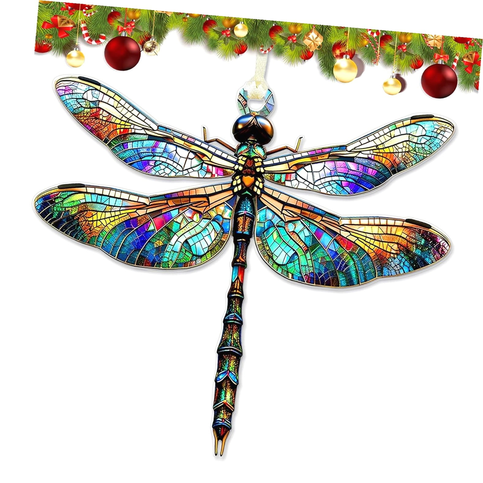 hgudesign Dragonfly Decor, 2025 Christmas Tree Ornaments, Dragonfly Decorations, Ideas for Mom ...