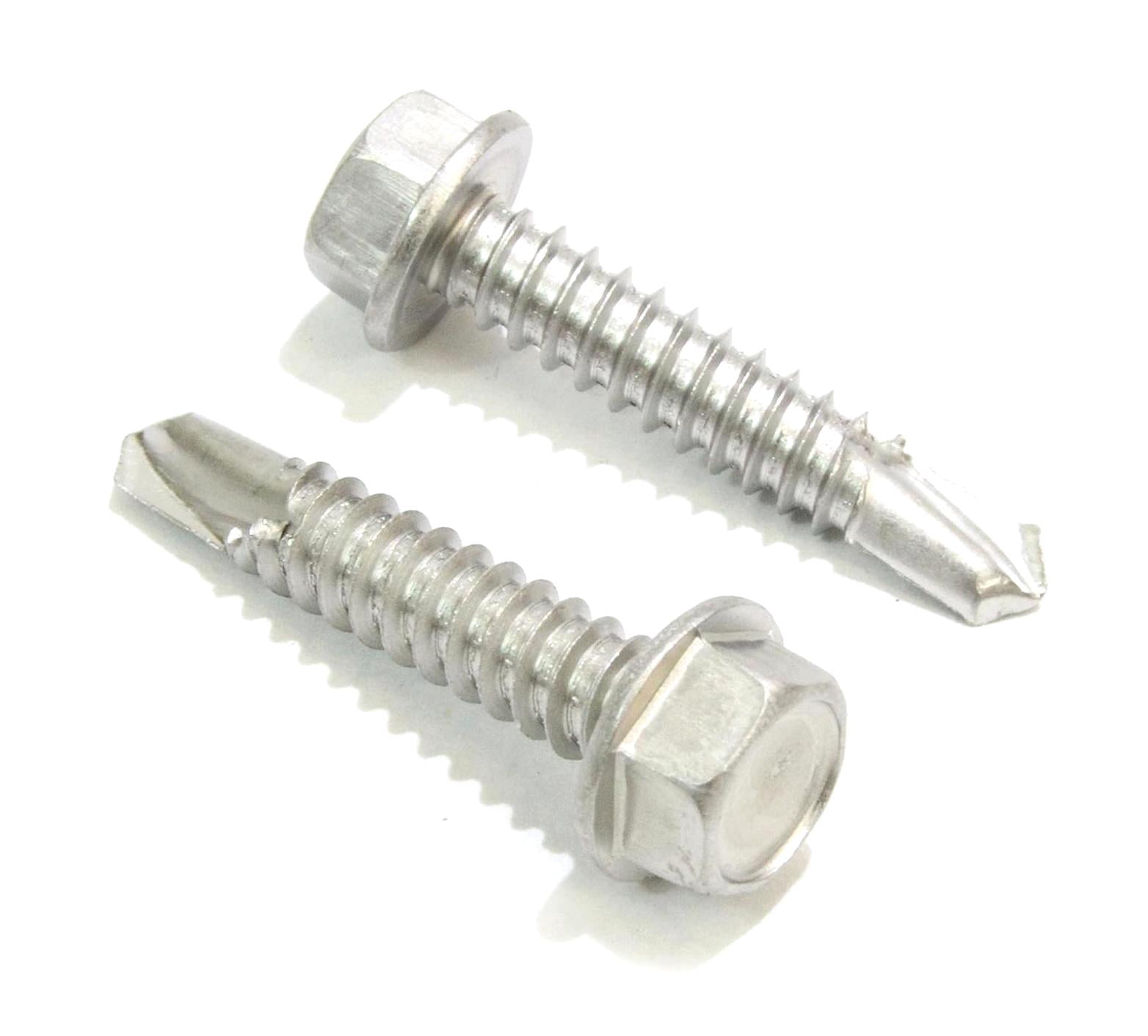 hgudesign Dropper No. 12 1 Hex Washer Self Screws - 100 pieces - 410 ...