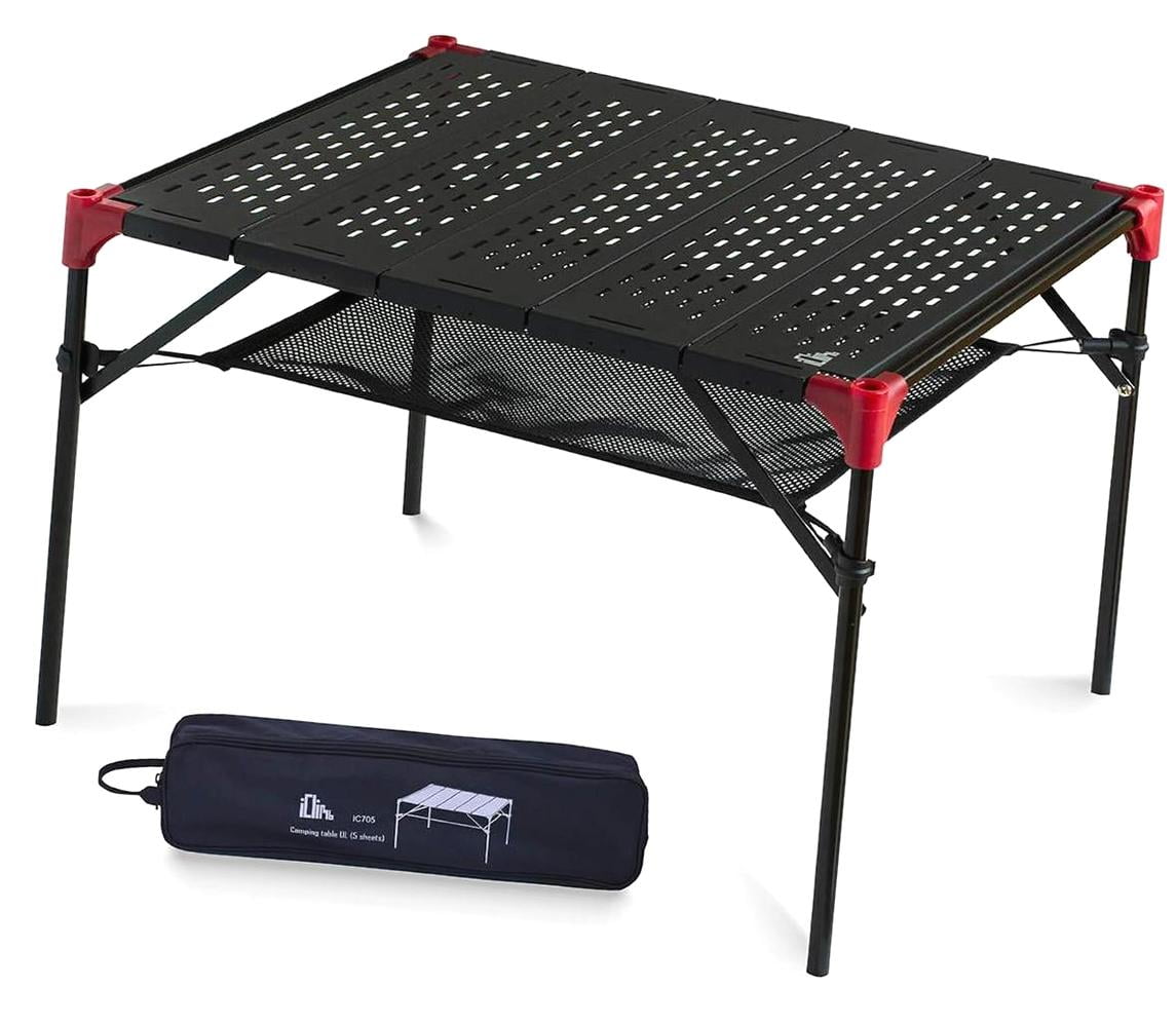 hgudesign Expandable Collapsible Table Generous Surface Area ...