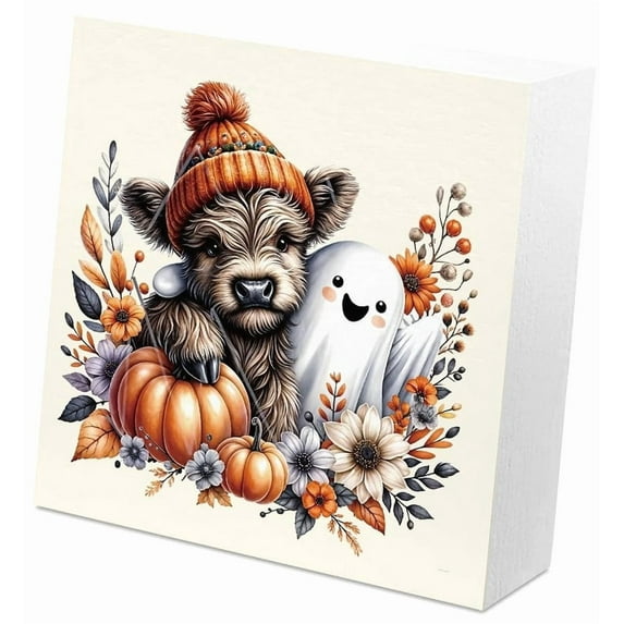 hgudesign Fall Room Table Decor Sign Decor Decorations for Room Living ...