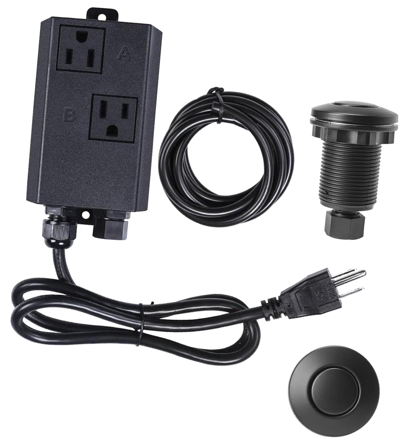 hgudesign Garbage Disposal Air Switch Kit for Sink Top Waste Disposal ...