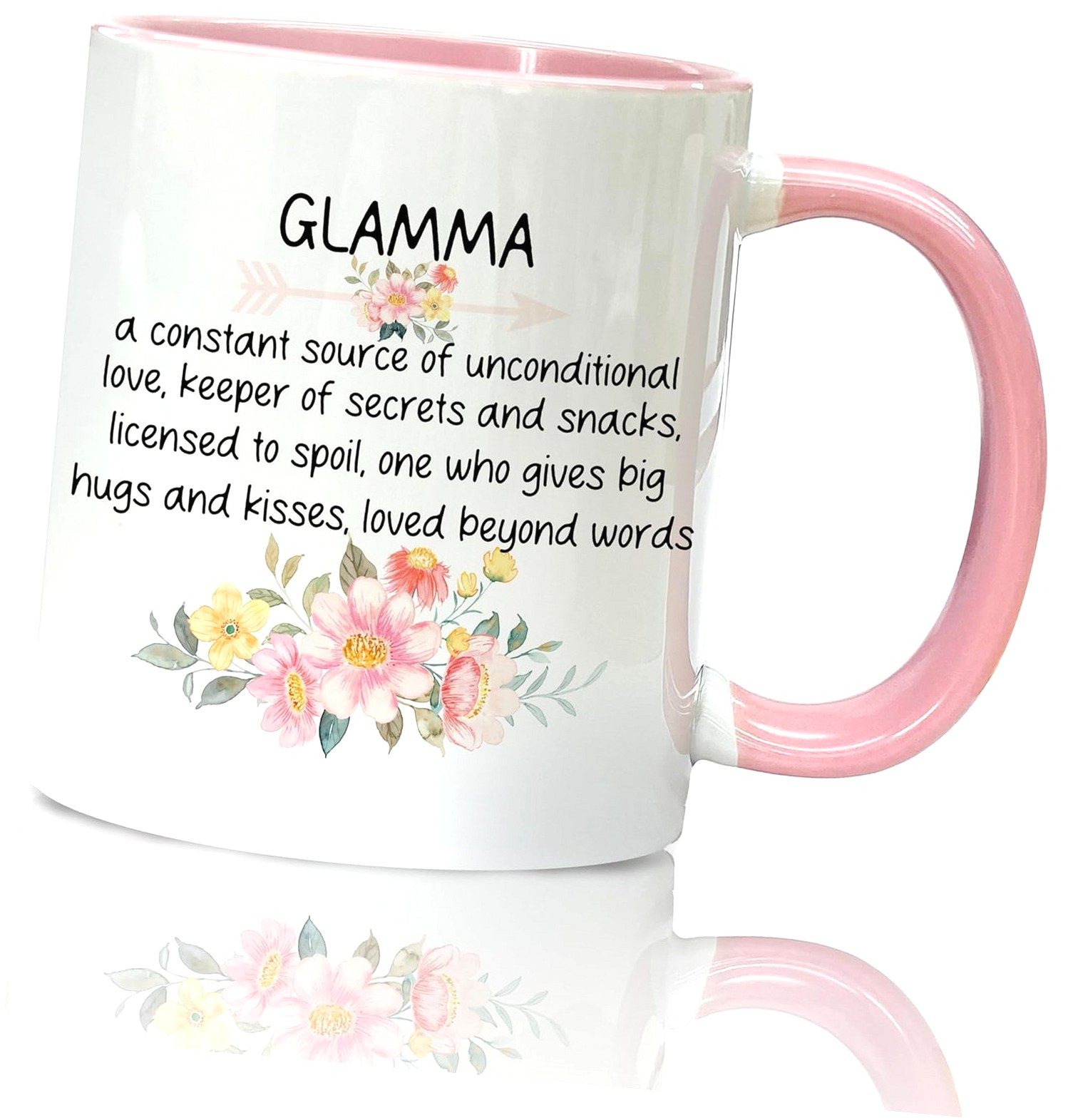 hgudesign Glamma Definition , Floral Grandma Coffee Tea Cup, Glamma for ...