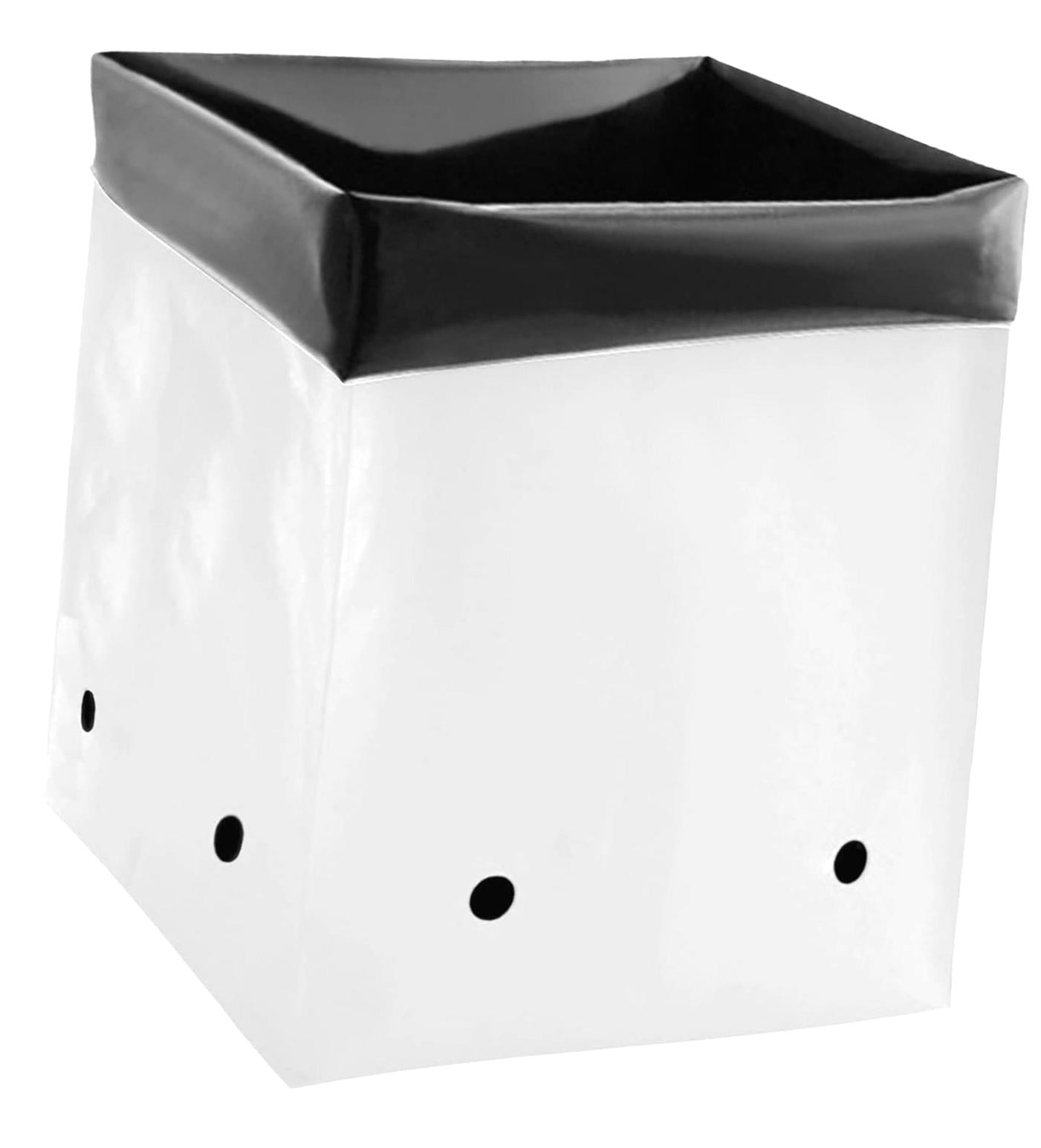 hgudesign Grow1 20 Gallon (10 Pack) and White Containers for Plants ...