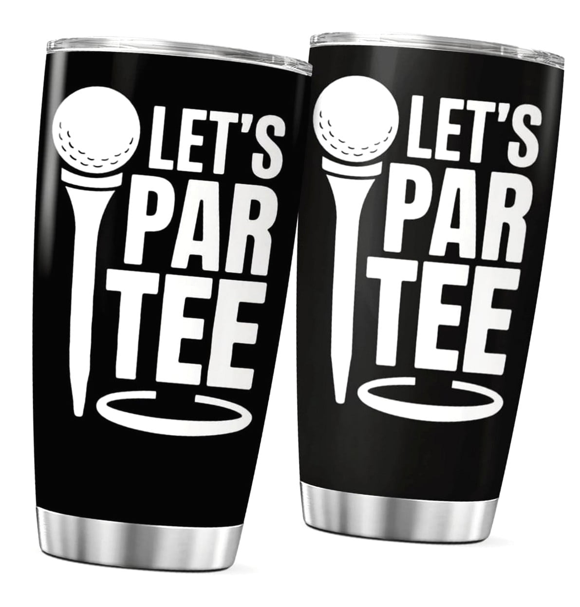 hgudesign Let' Tee Quote Steel 20 Oz Tumbler For Lovers Parties And ...