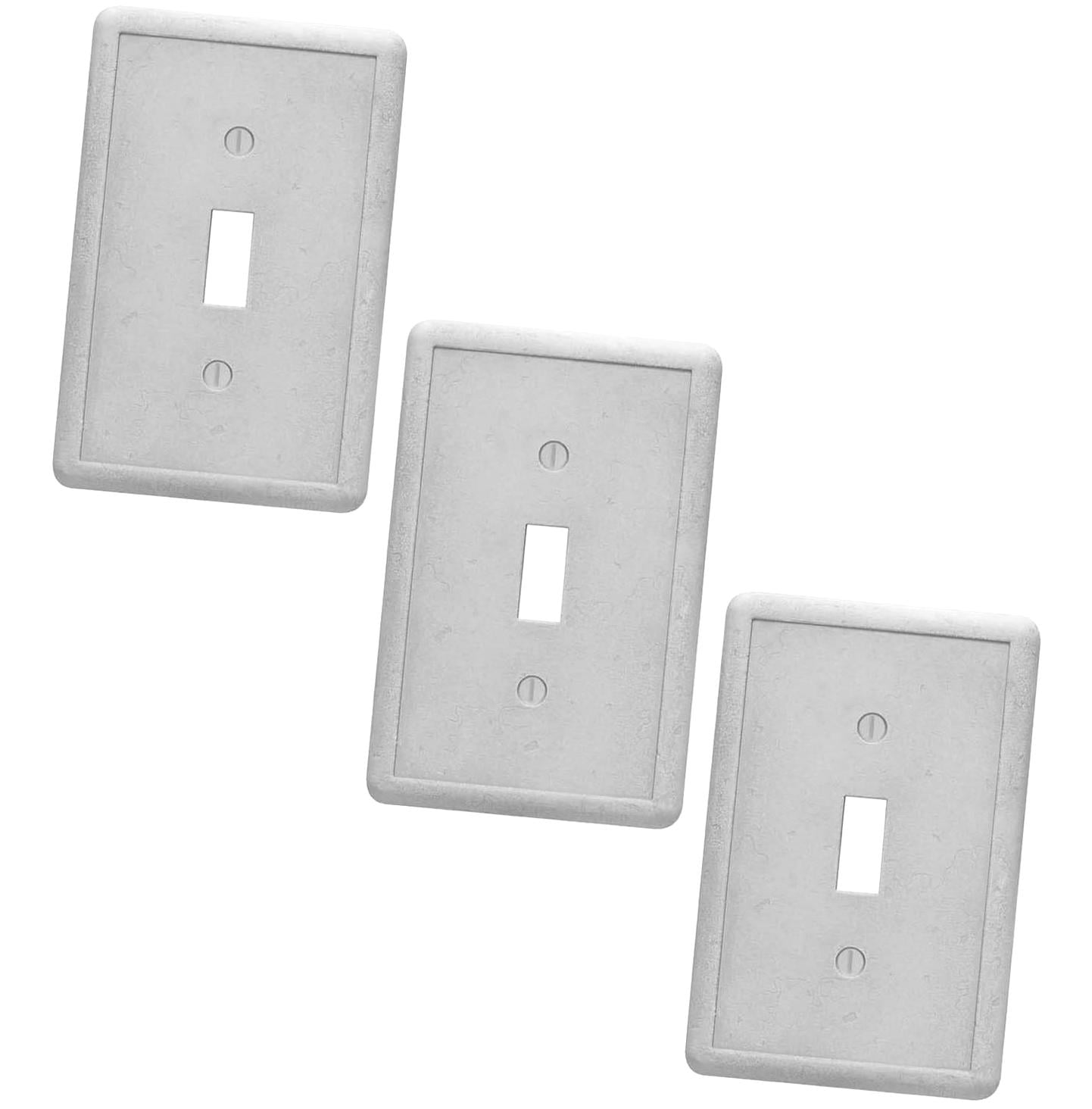hgudesign Light Switch Plates, Single Toggle Wall Covers for Electrical ...