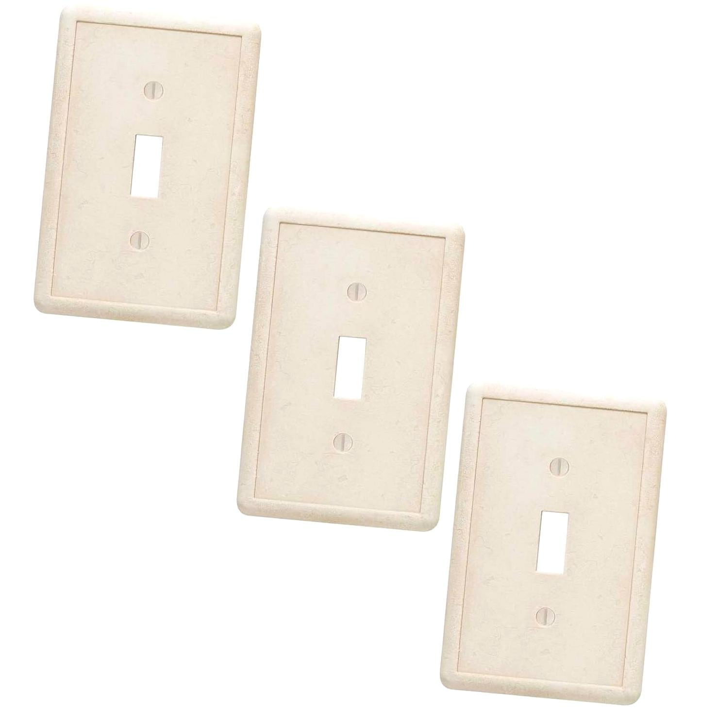 hgudesign Light Switch Plates, Single Toggle Wall Covers for Electrical ...
