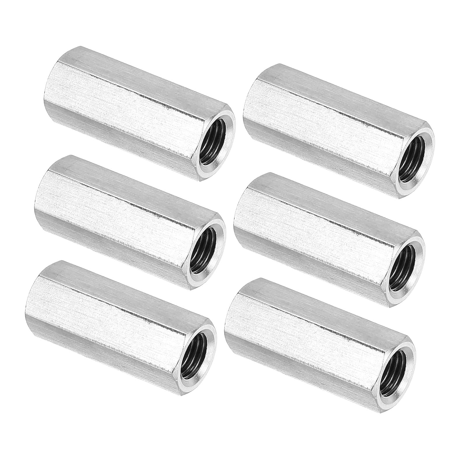 hgudesign M10 x 1.25-Pitch 304 Stainless Steel Hexagonal Coupling Nuts ...