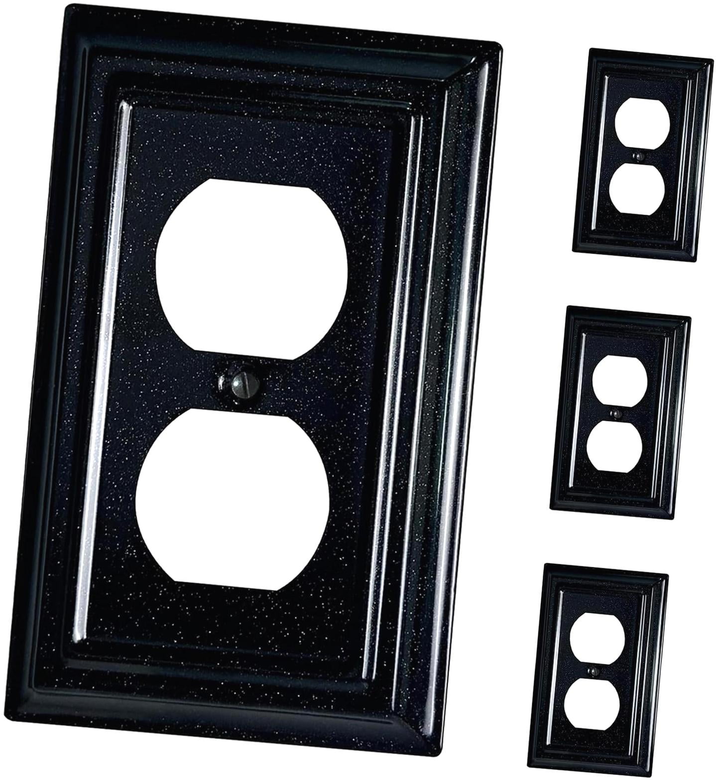 hgudesign Metal Electrical Outlet Covers, Light Switch Cover Wall ...