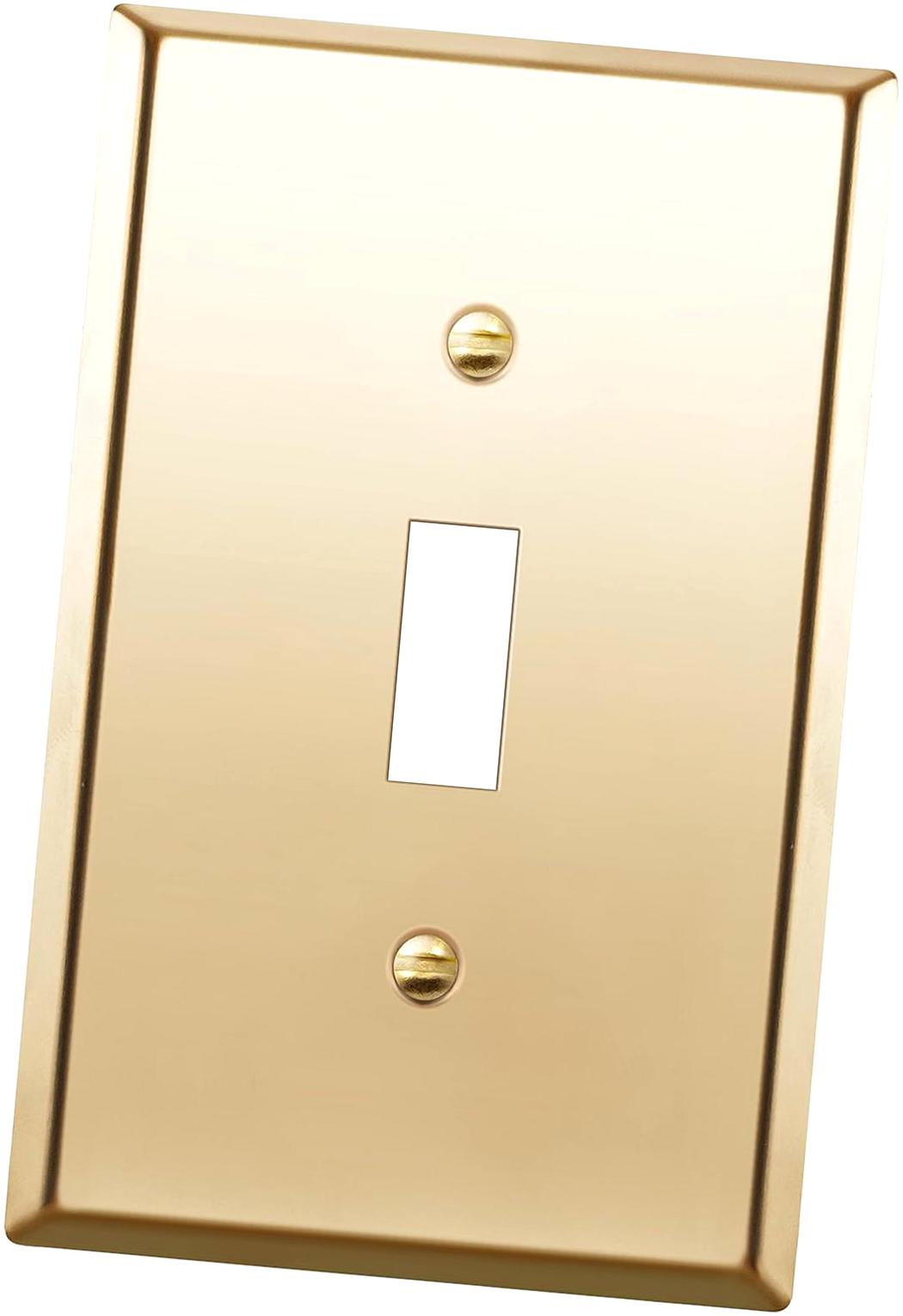 hgudesign Metal Toggle Switch Wall Plate, Resistant to Impact and ...