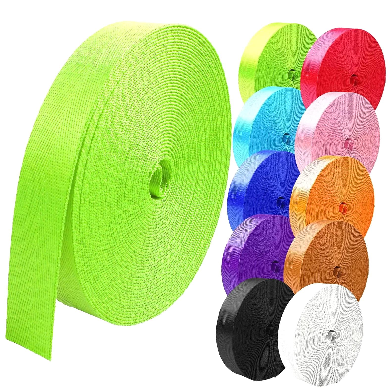 hgudesign Nylon Webbing 1 inch 1.5 inch 2 inch Webbing Nylon Strap ...