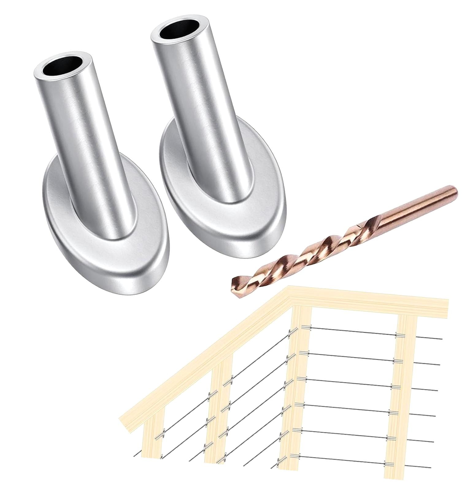 hgudesign [Patent Design] 40 Pack 45 Degree T316 Marine Grade Stainless ...