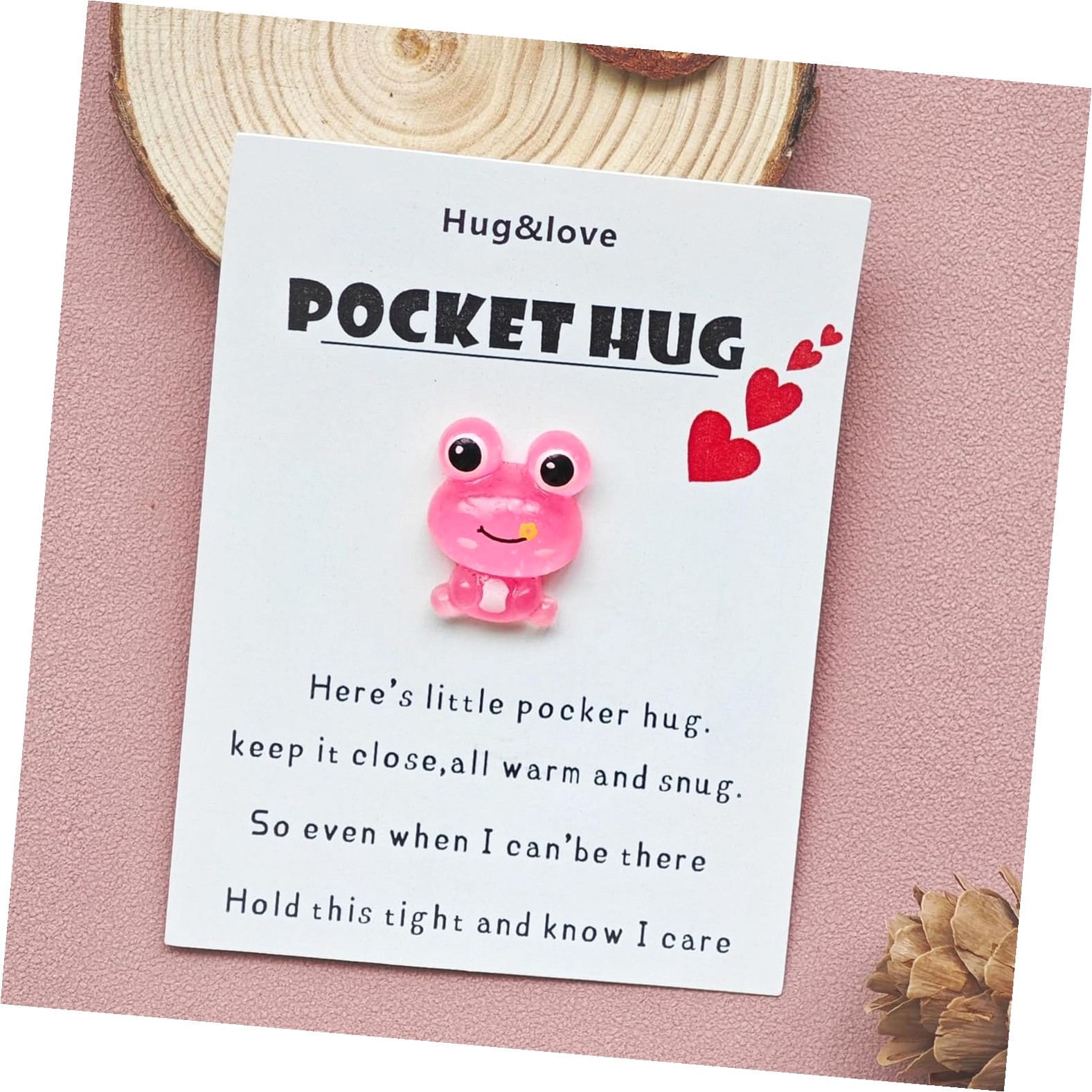 hgudesign Pocket Hug Card, Pocket Hug Token, Emotional , Pocket Hug ...