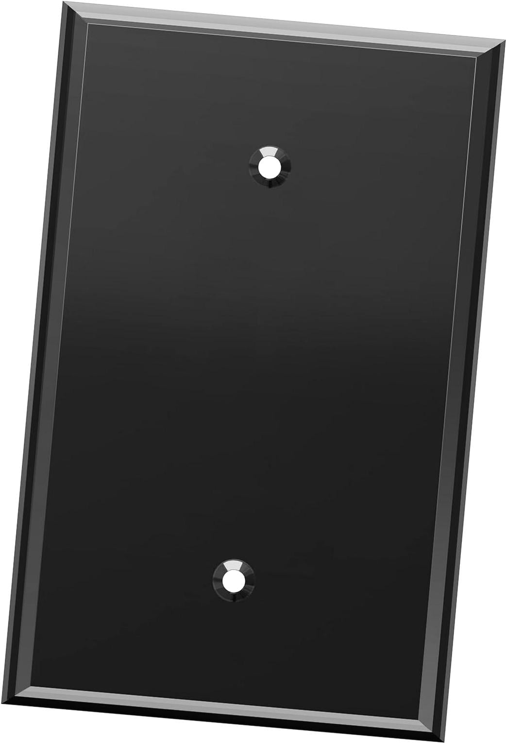hgudesign Reflective Acrylic Blank Device Wall Plate, Mirrored Cover ...