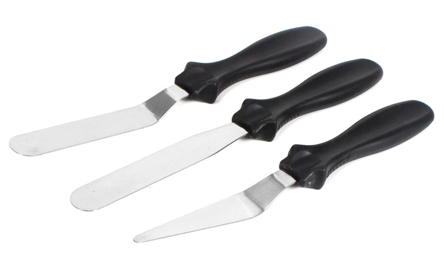 hgudesign Set of Baking Spatulas, Easy-Clean Steel and Plastic Utensils ...