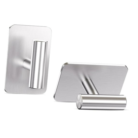 hgudesign Silver for Hanging , Wall for Shower, Bathroom, , Coat, Robe ...