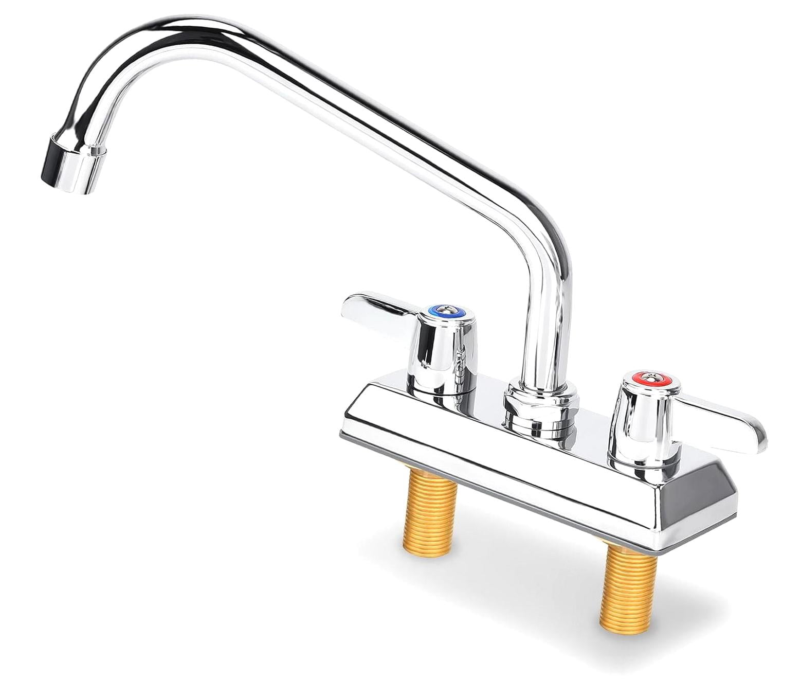 hgudesign Sink , 4 Inch Center Deck Mount Sink, 2 Hole Constructed ...