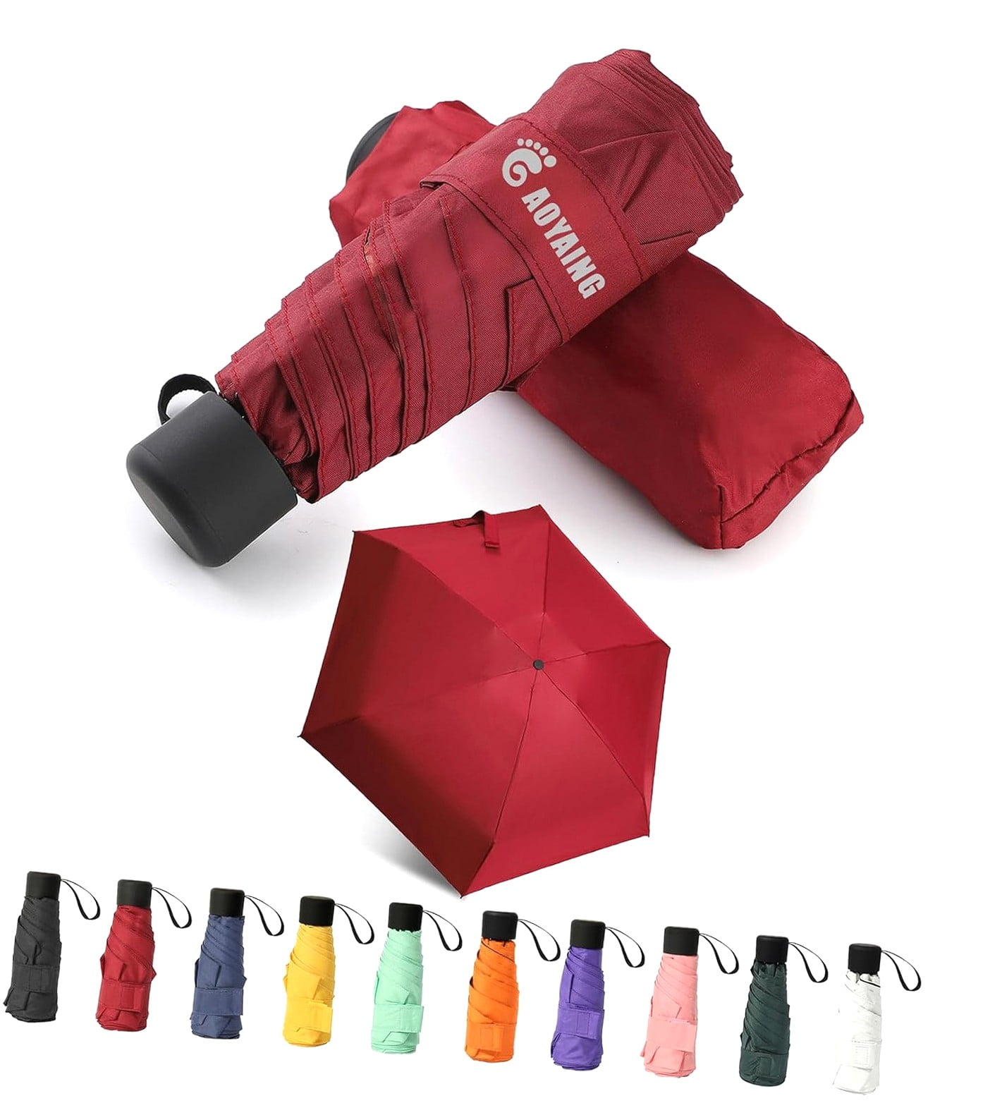 hgudesign Small Umbrella with Case by GAOYAINIG Light Design Perfect ...