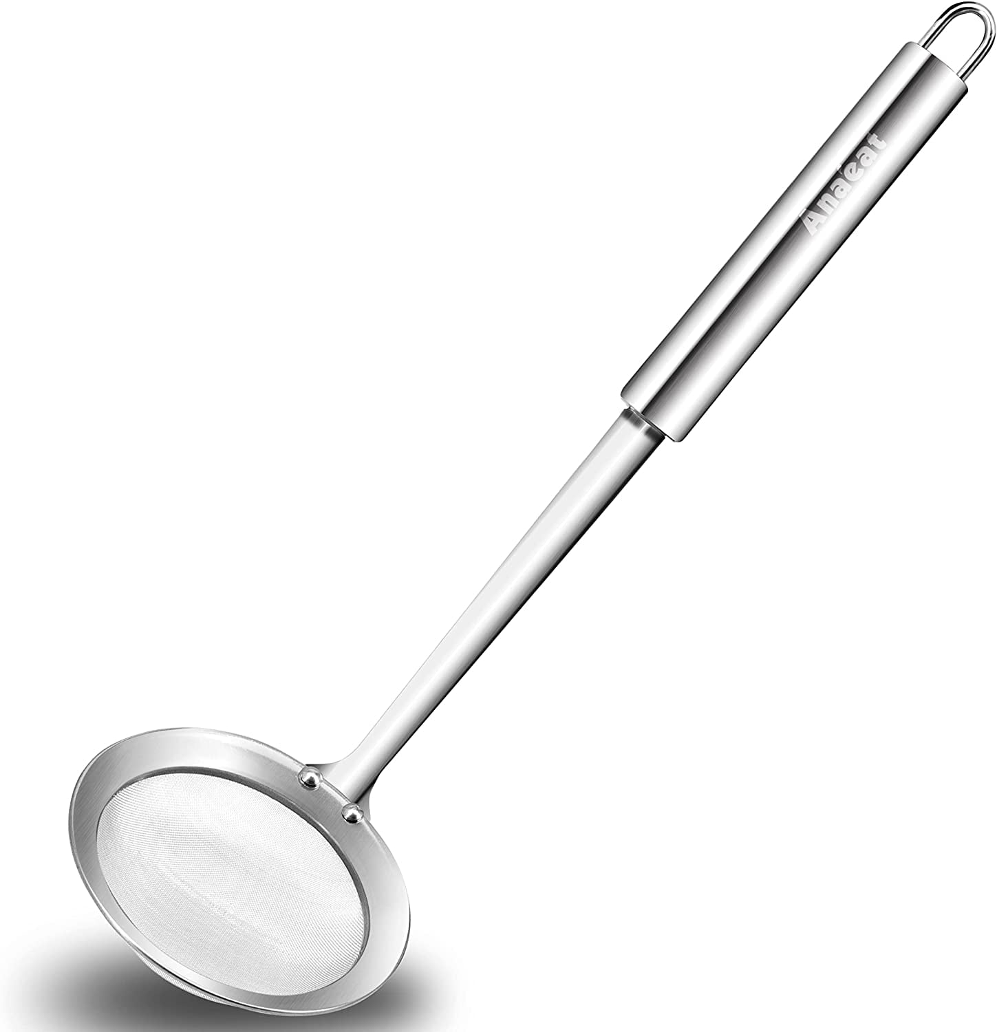 hgudesign Stainless Steel Spider Strainer Skimmer - Solid Kitchen ...