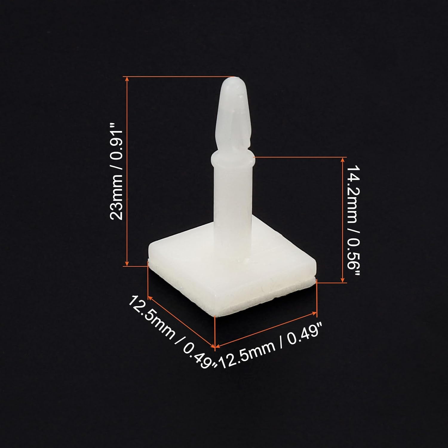 hgudesign Sticky PCB Spacer, 40 Pcs Adhesive Standoffs 0.56" Supporting ...