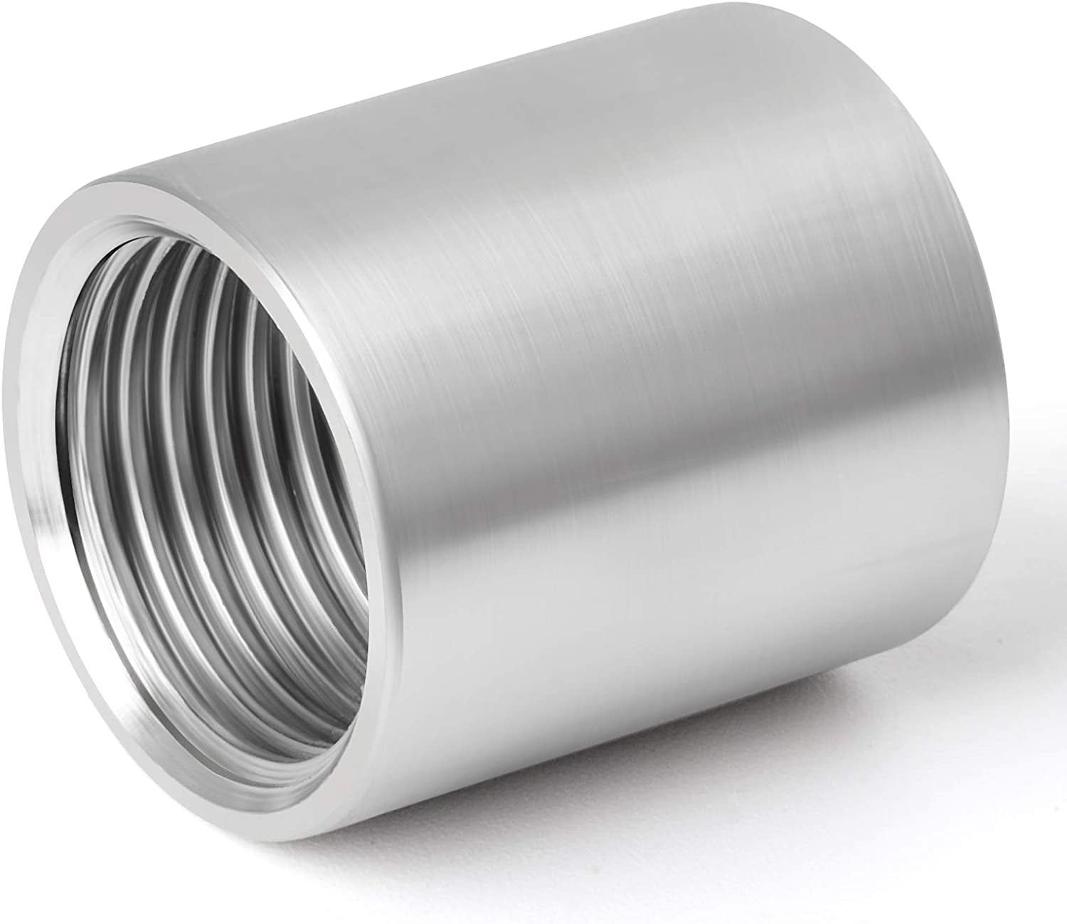 hgudesign Ten 304 Stainless Steel Cast Pipe Connectors, Coupling, 1/2 ...
