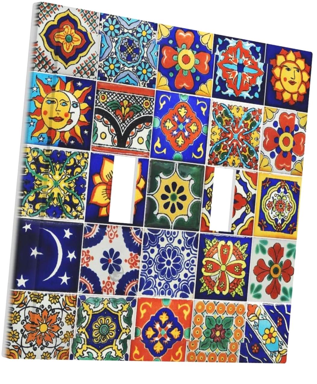 hgudesign Traditional Vibrant Talavera Mexican Spanish Moroccan Tiles ...