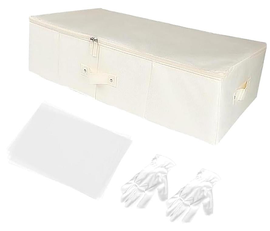 hgudesign Wedding Dress Preservation Storage Box: Bridal Gown Storage ...