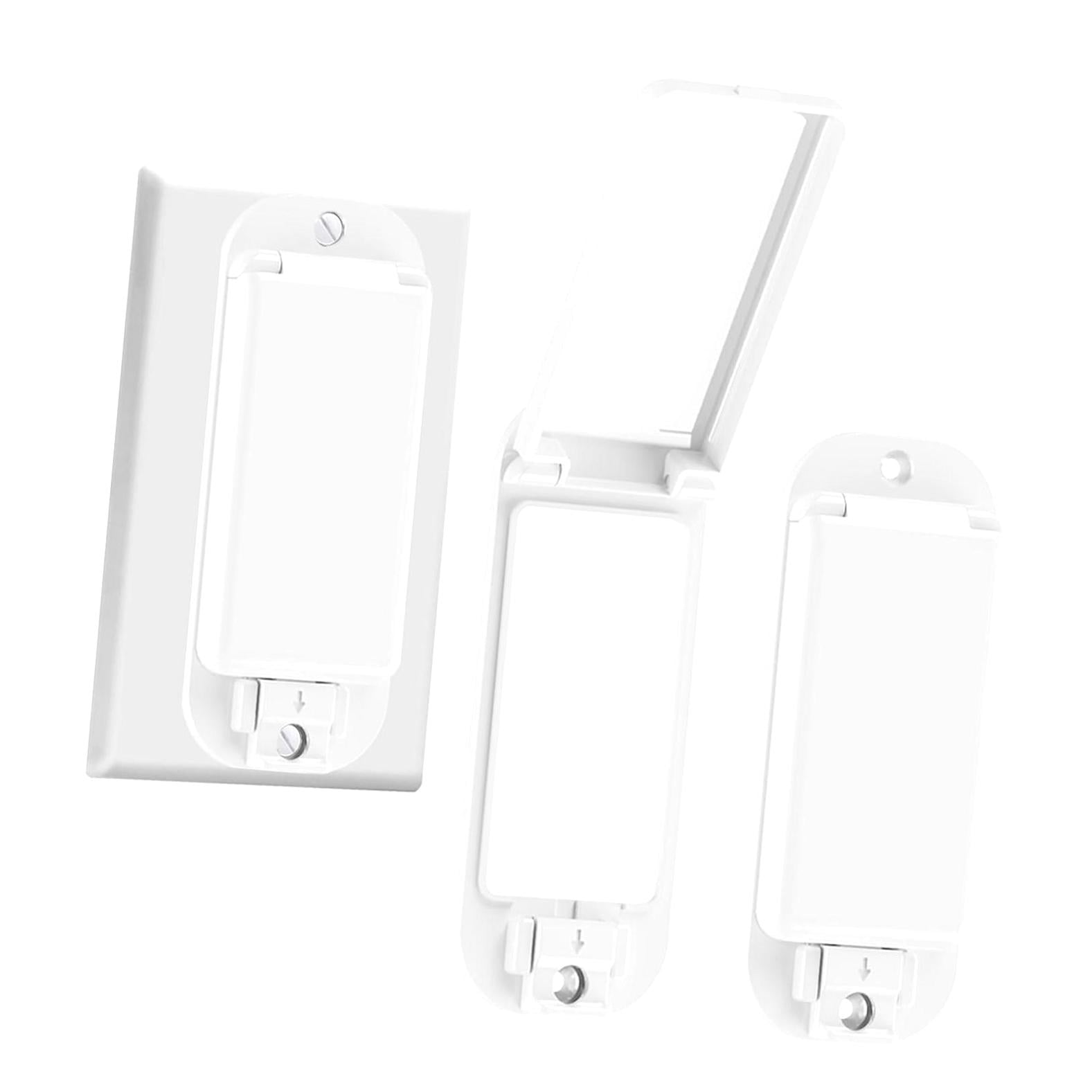 hgudesign (White,2 Pack) Light Switch Protector Cover, Light Switch ...